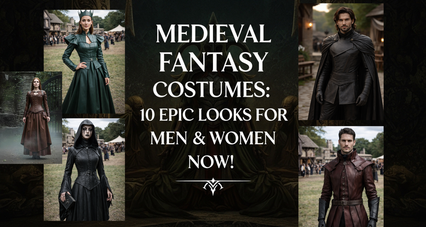 Medieval Fantasy Costumes: 10 Epic Looks for Men & Women Now! | Creed ...