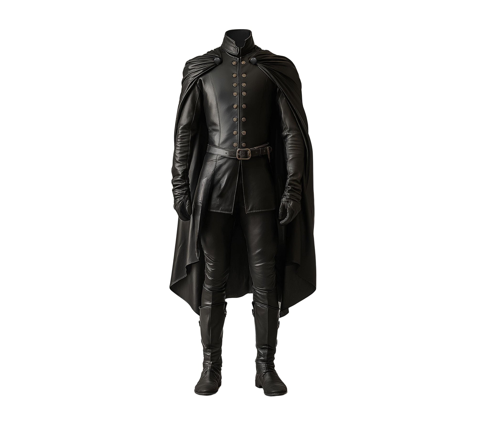 Duke of Shadows Medieval Costume | Fantasy Warrior | Cane Sword